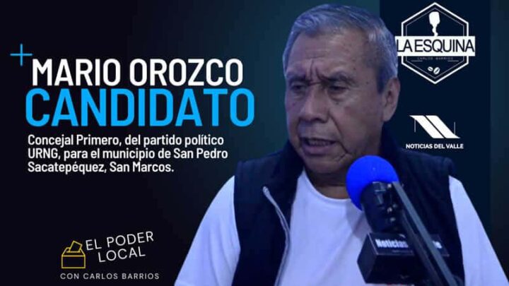 Mario Orozco en representación del Dr. Rabi Orozco, candidato a la ...